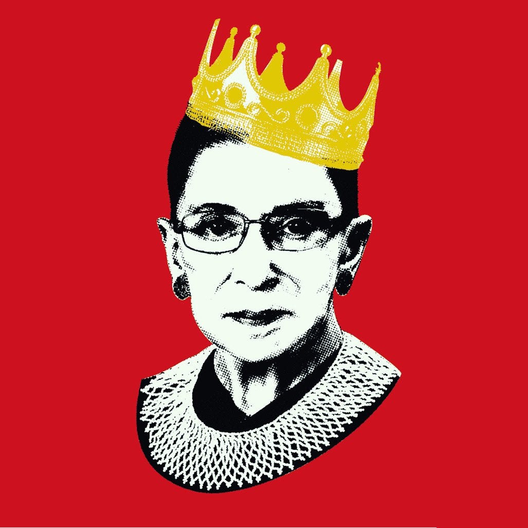 Notorious RBG. Eu acho que a primeira vez que pensei… | by Nath | Medium