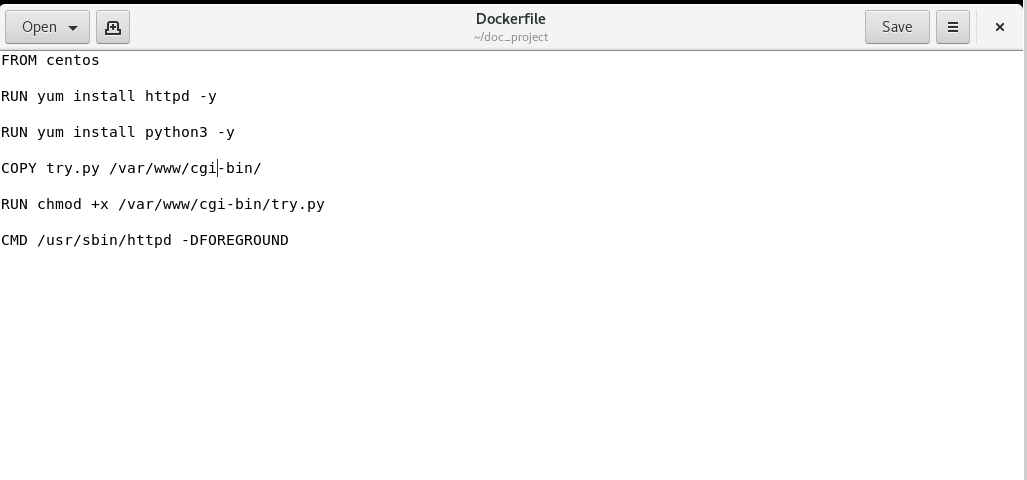 Python CGI with Docker. In this project i have integrated… | by Deepak ...