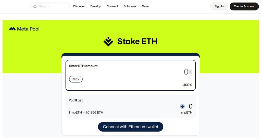 METAPOOL’S NEAR BOS COMPONENT ON ETHEREUM . | by E_reece | Medium