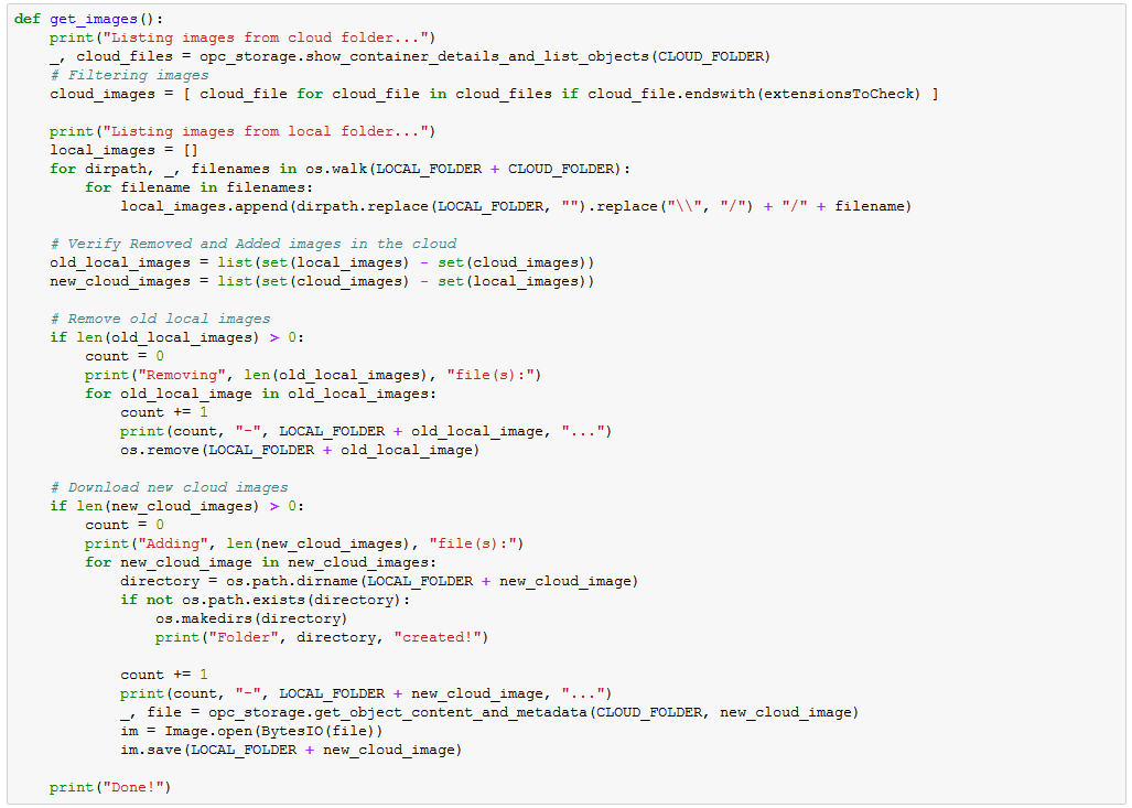 Using Oracle Storage Cloud with Tensorflow | by Waslley Souza | Oracle Developers | Medium
