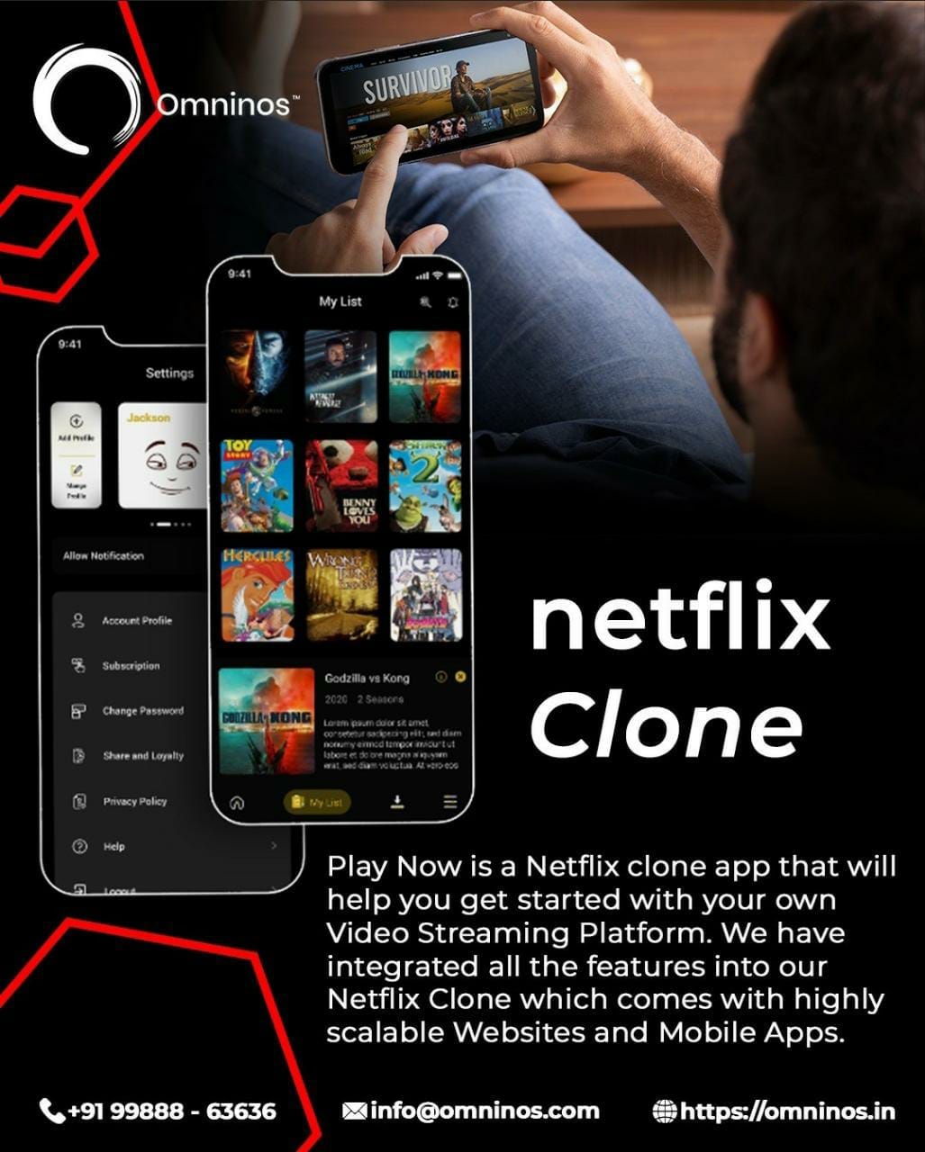 Netflix Clone. Netflix Clone is undoubtedly one of the… | by omninos ...
