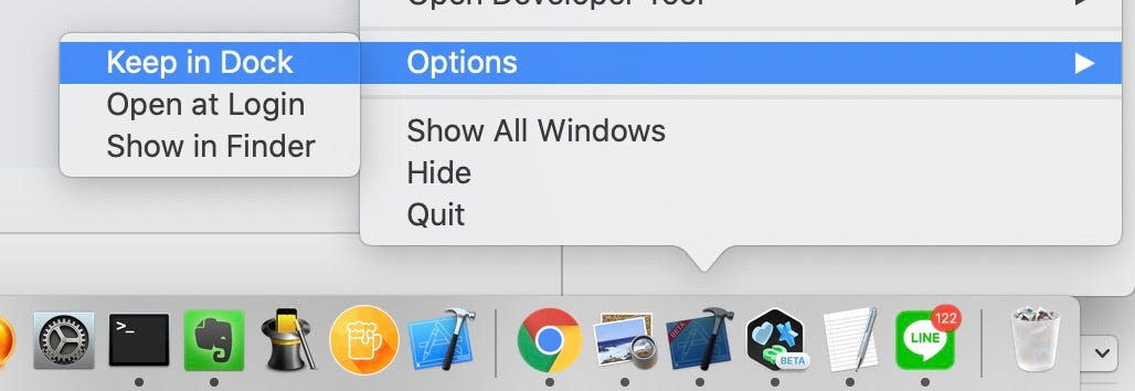 讓 Xcode 永遠保持在 dock 上. Xcode 是我們開發 iOS App… | by 彼得潘的 iOS App Neverland | 彼得潘的 Swift iOS App 開發問題 ...
