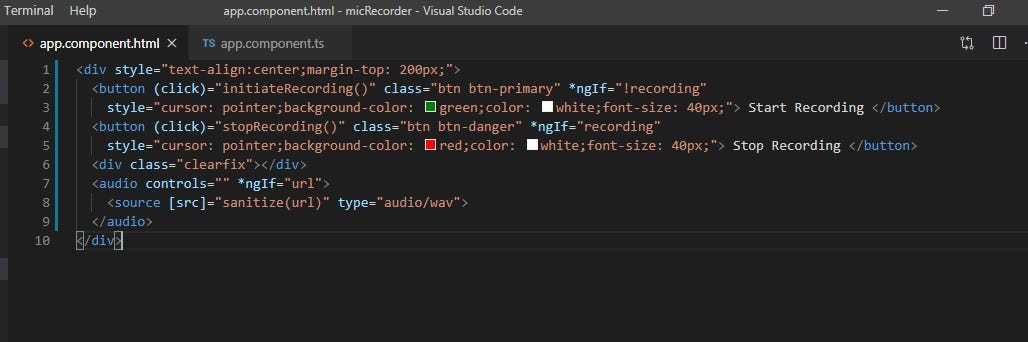 Use MIC in angular to record audio simplified | by Vijay Choudhary ...