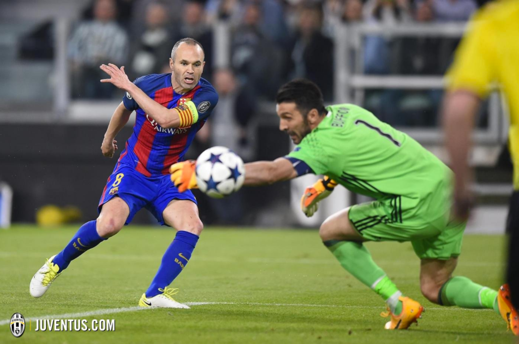 Breaking down Gigi Buffon’s game-changing save against Andrés Iniesta ...