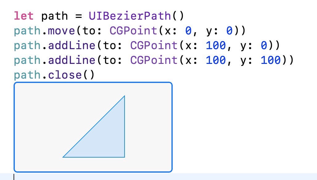 利用 UIBezierPath 繪製路經的原理. 開發 iOS App 時，我們可以利用 UIBezierPath… | by 彼得潘的 iOS App Neverland | 彼得潘的 ...