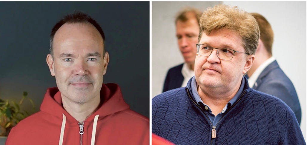 PETER VESTERBACKA (PREVIOUSLY, CMO ROVIO’S ANGRY BIRDS) AND KUSTAA ...