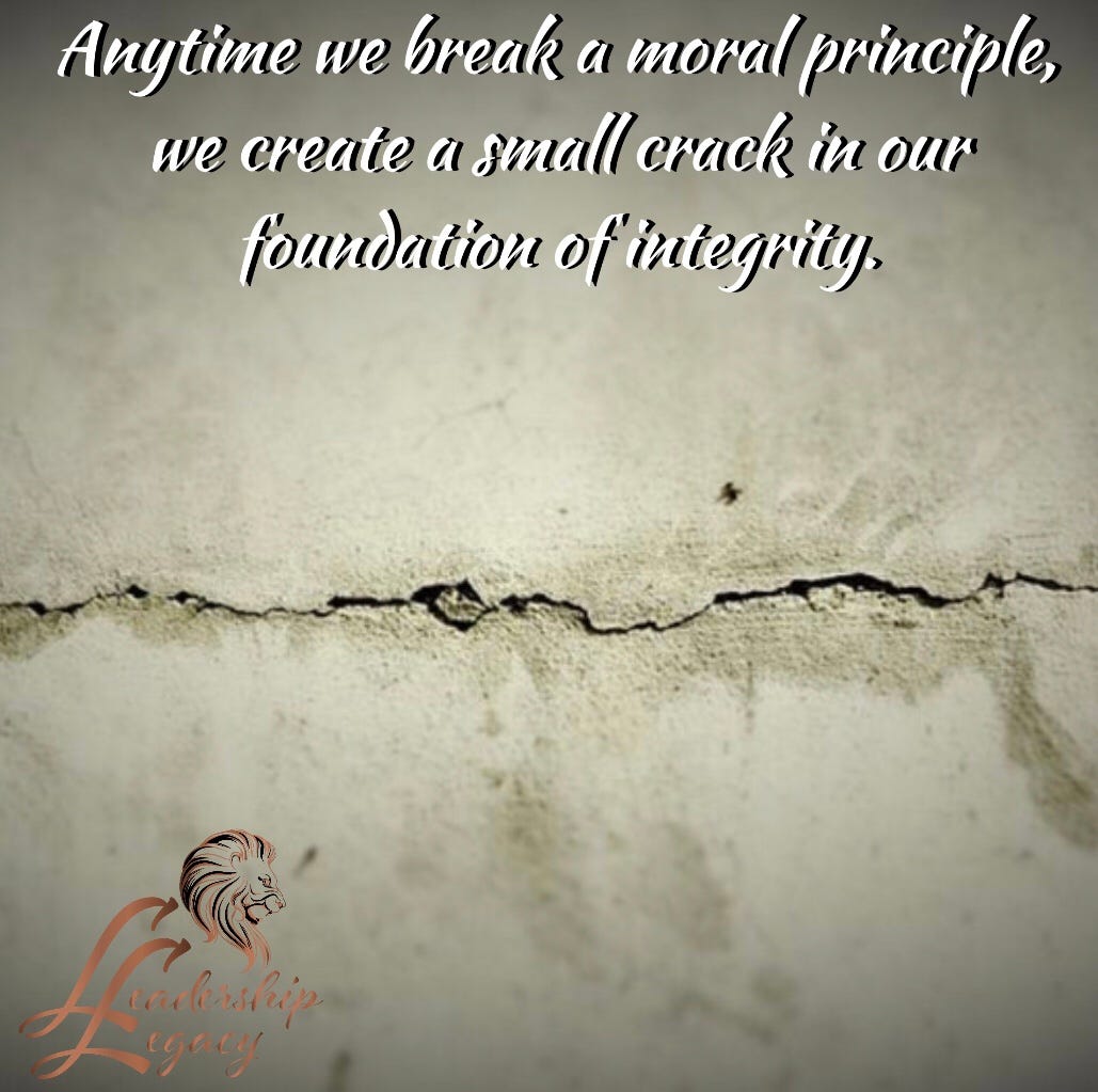 Developing and maintaining integrity requires constant attention. | by ...