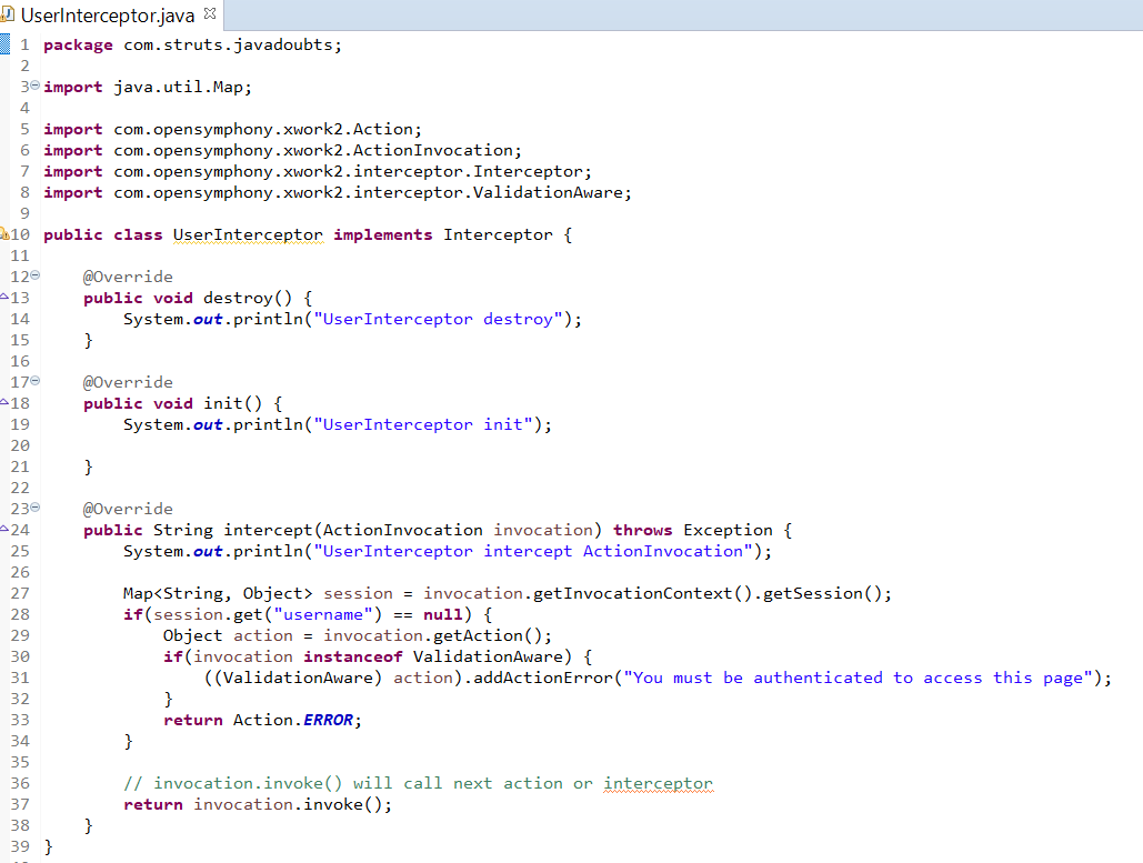 Struts2 Interceptor in 5 min. Interceptor are like filters which get… | by Imran Khan | Medium