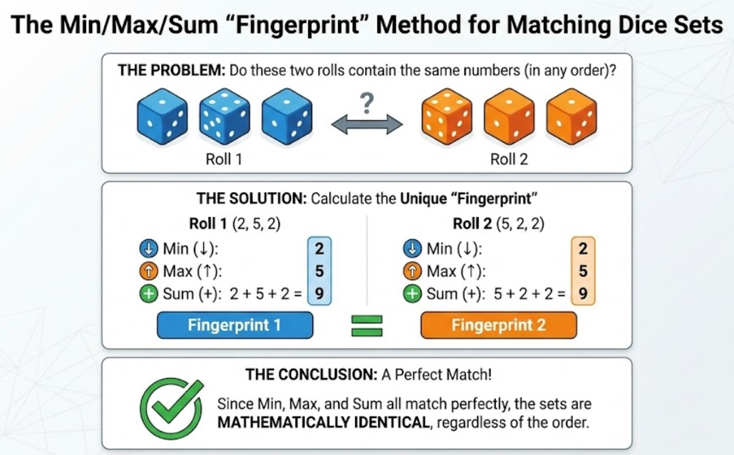 Matching Die Trio — a Probability Question | by Pascal Bercker | Dec ...