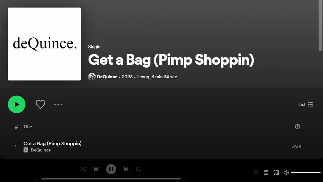 Exciting News Discover the sensational beats of ‘’PIMP SHOPPIN ‘’ by ...