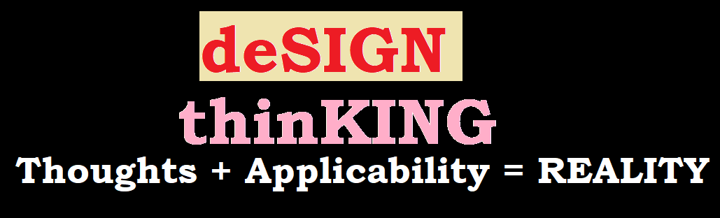 My note on DESIGN THINKING. The most buzzing word since few years ...