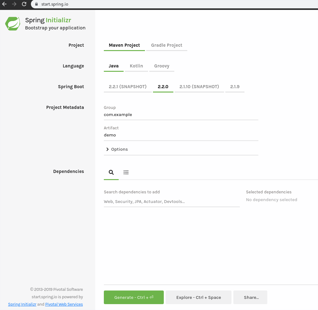 The easiest way to start your first Spring Framework project | by Lucas ...