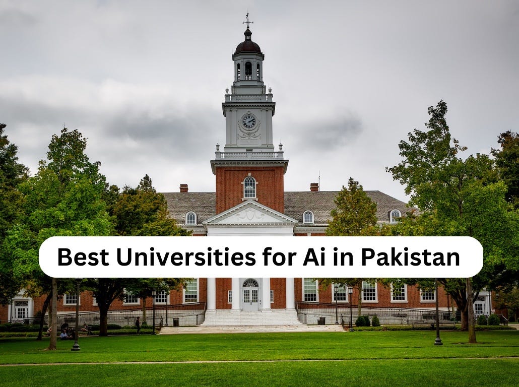 Best universities for artificial intelligence in Pakistan ? - Legiit ...