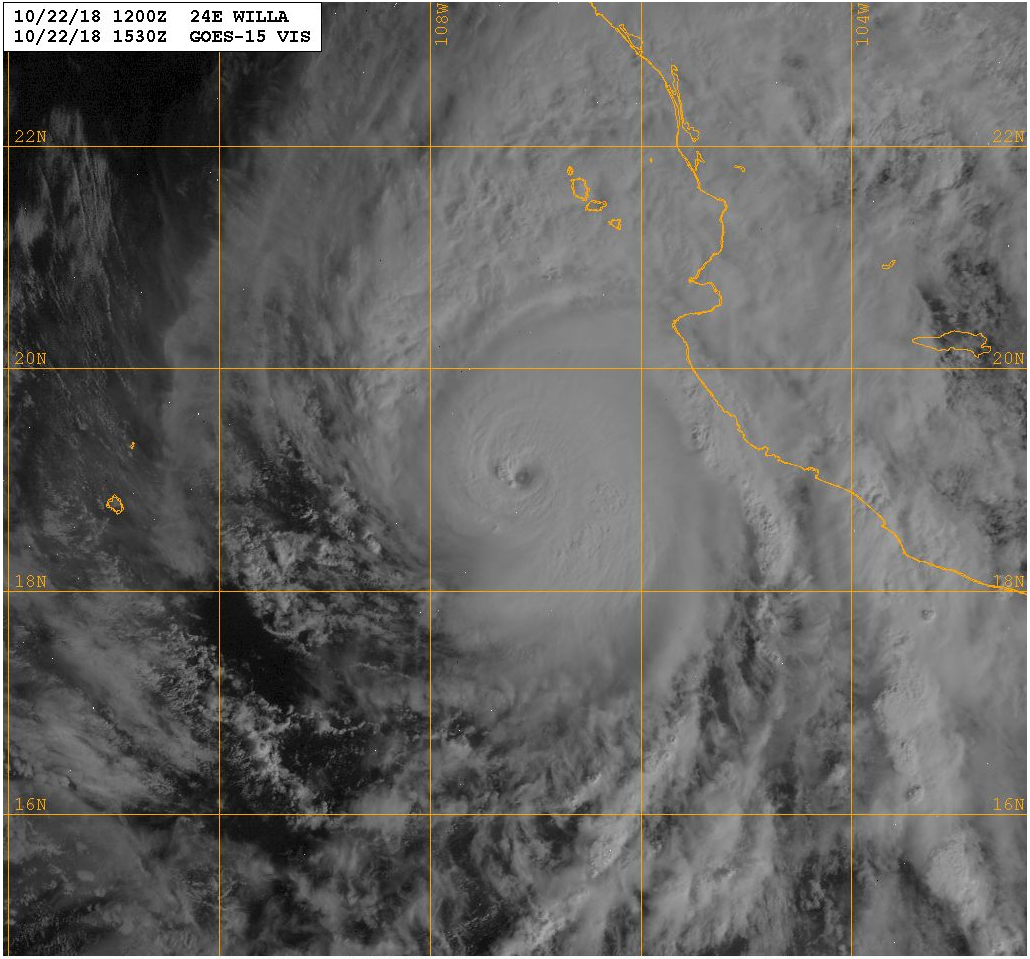 Major Hurricane Willa to Eventually Affect South Texas | by ...