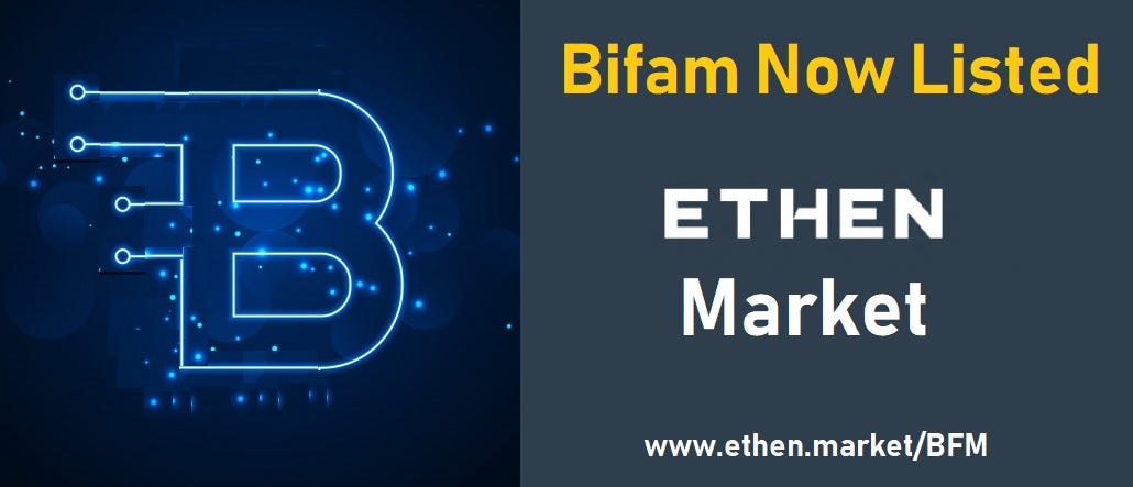 Bitfam Token now listed on Ethen market | by Bitfam | Medium