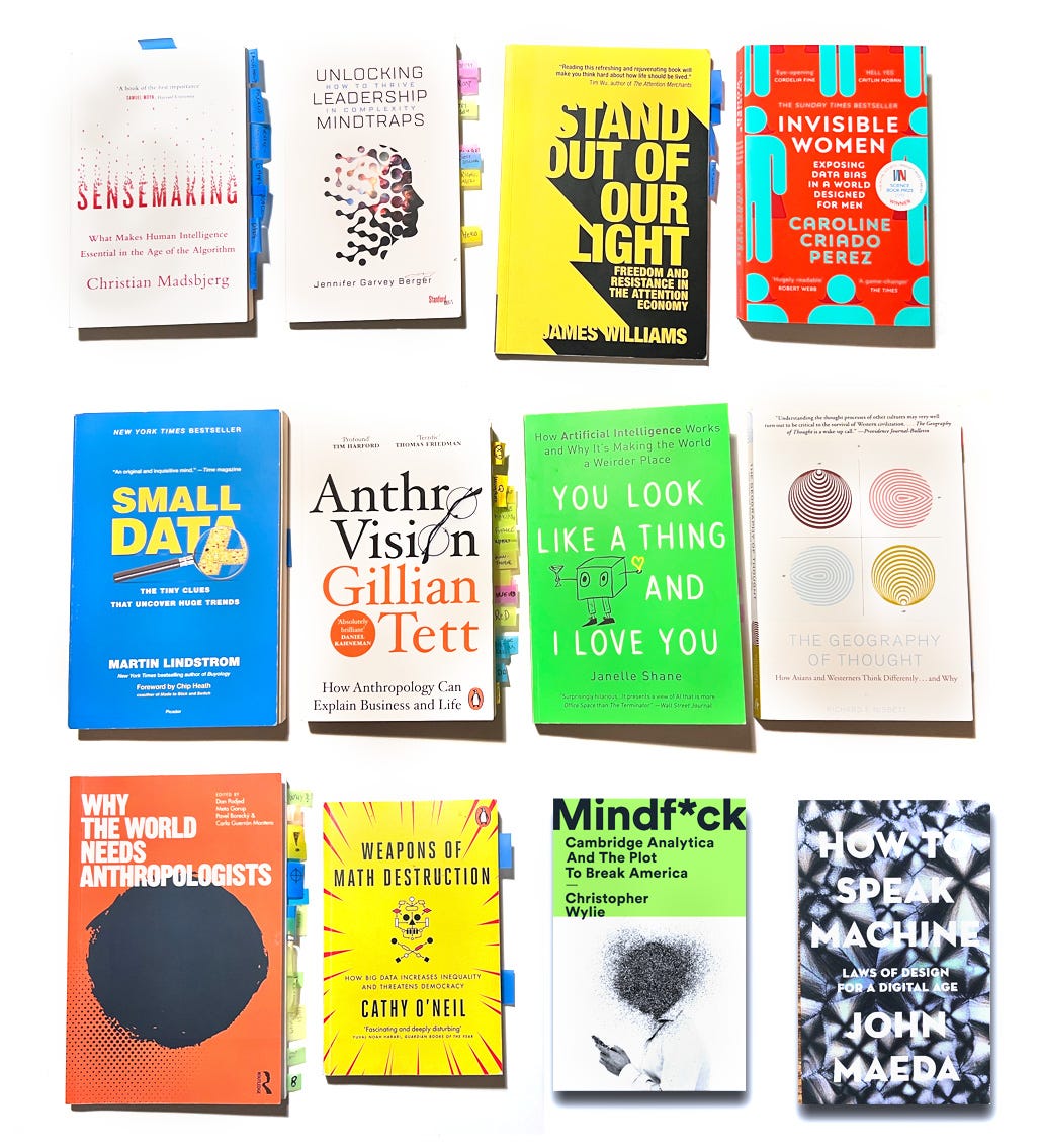 12 books on the thickness and thinness of our customers and data | by ...