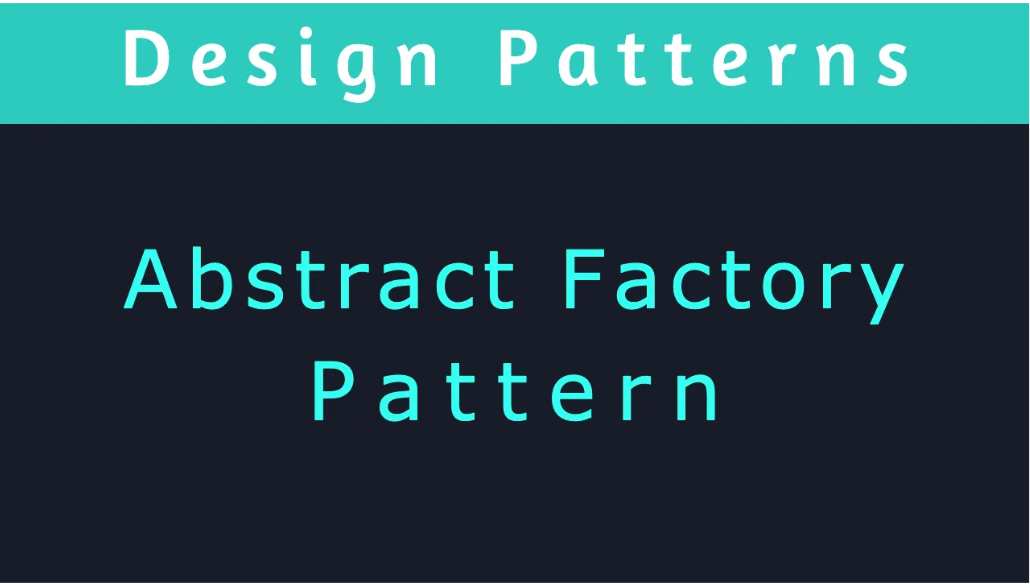 Cracking the Code: The Abstract Factory Pattern Explained | by Vishal Gangapuram | Medium