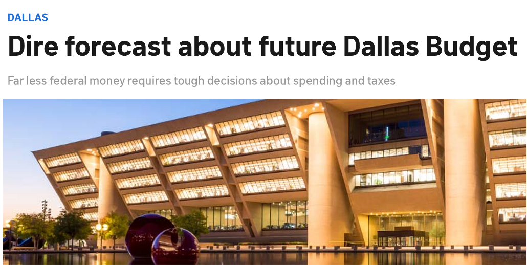 Mayor Johnson: Triple whammy for Dallas taxpayers | by Mayor Eric L ...