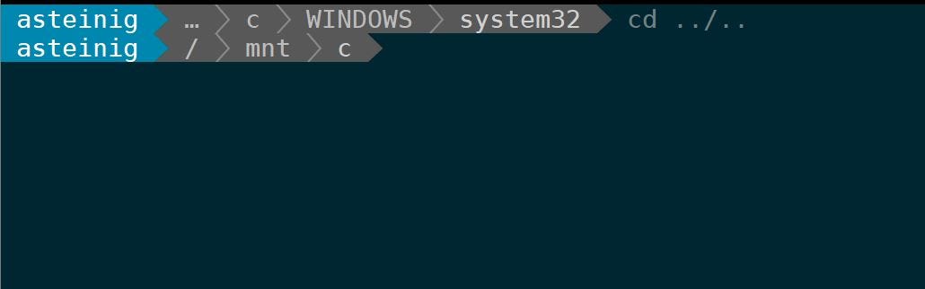 A guide to improving the look of WSL | by Alexander Steinig | Medium