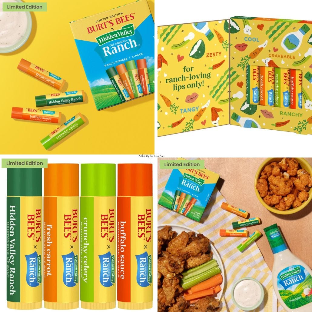 Burt’s Bees x Hidden Valley Ranch Dippers Lip Balm Collaboration ...
