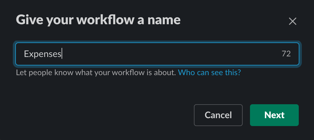 Simple Slack Workflow For Expense Tracking | by Blue Blaze | Medium