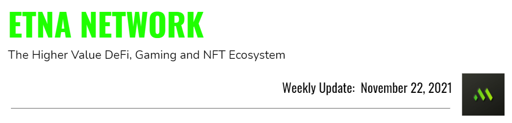 ETNA Network: Weekly update I. Community Growth | by ETNA Network | Medium