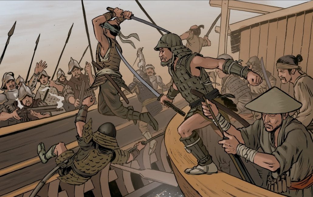 Samurai pirates against the Spanish empire? | Medium