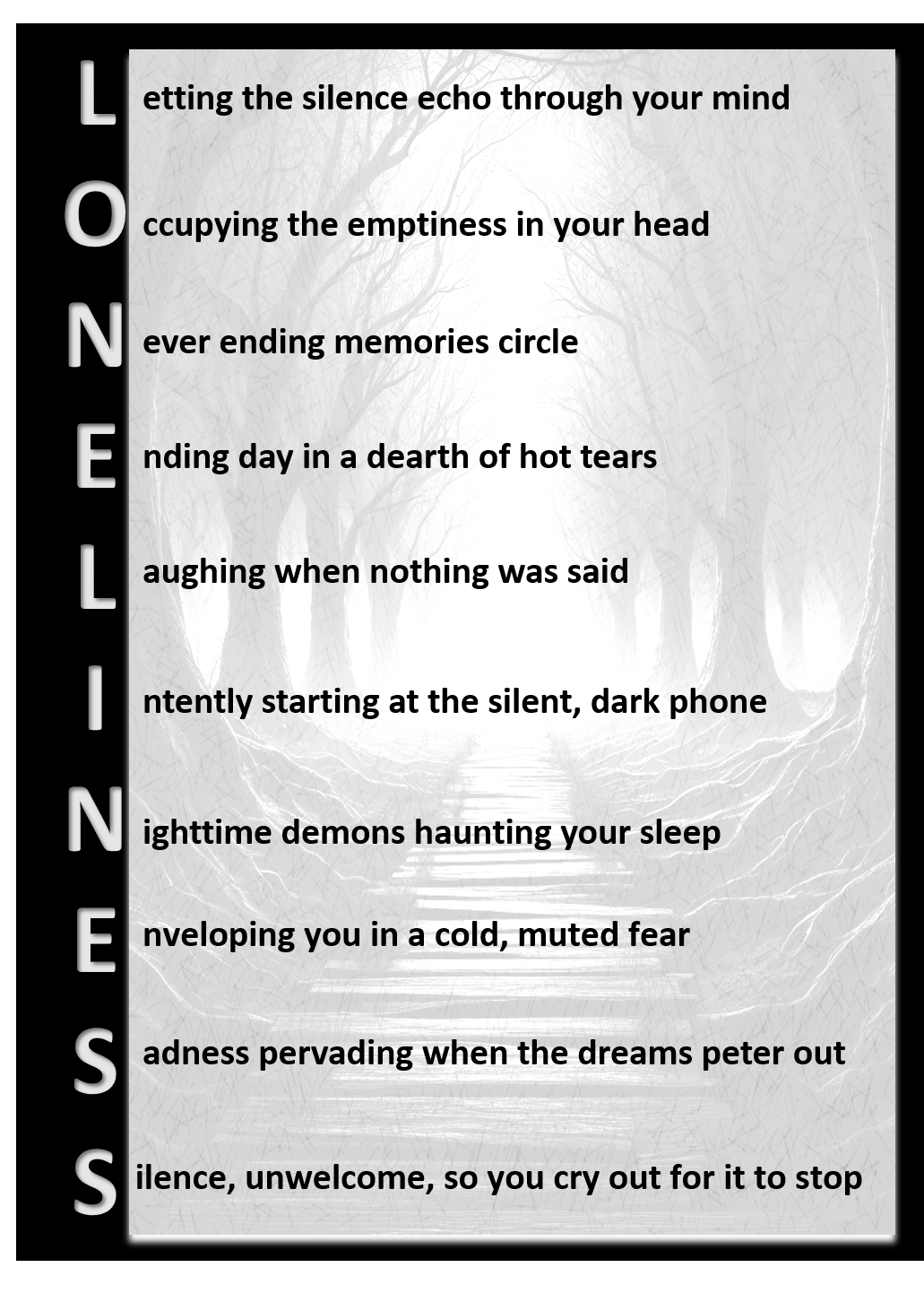 Poem — Loneliness. Poetry has been the way I deal with… | by Jody ...