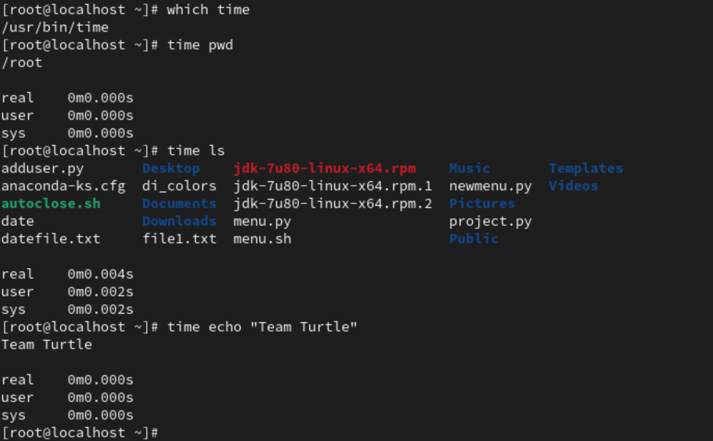 Measuring Command Execution Time In Red Hat Linux Using The Time Command By Sumit Dhattarwal 7751