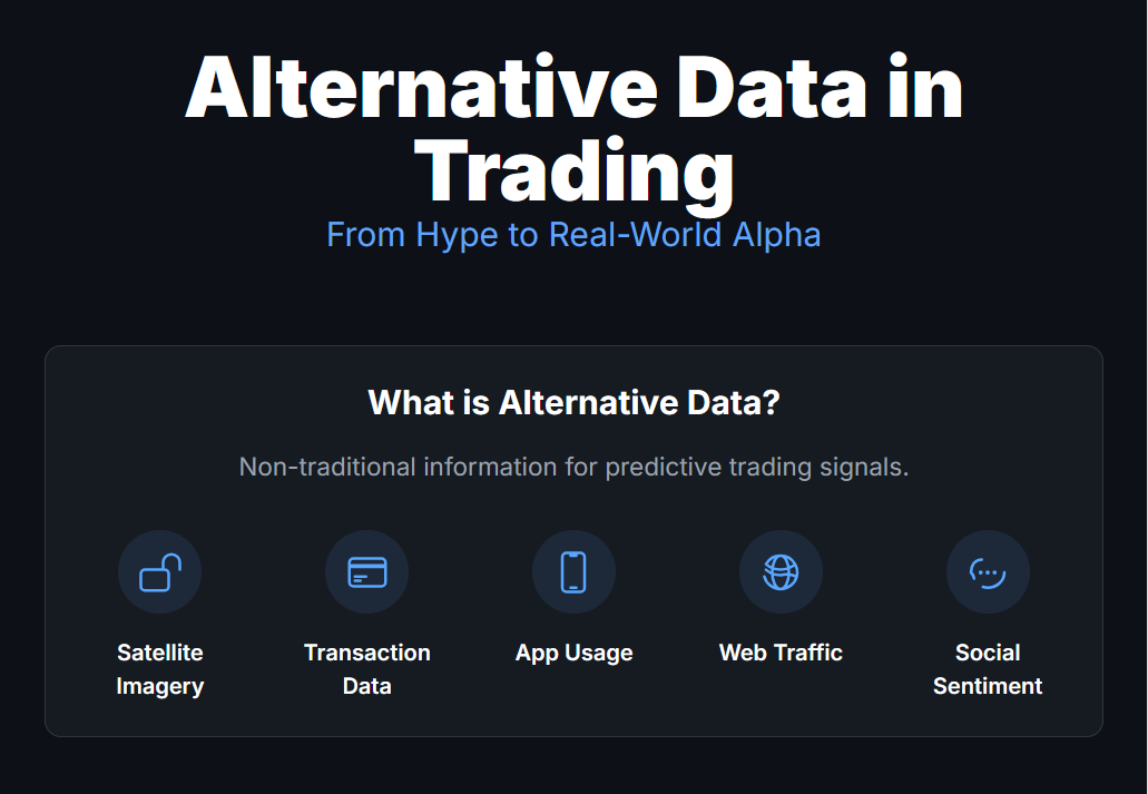 Alternative Data in Trading: From Hype to Real-World Alpha | by Pham ...