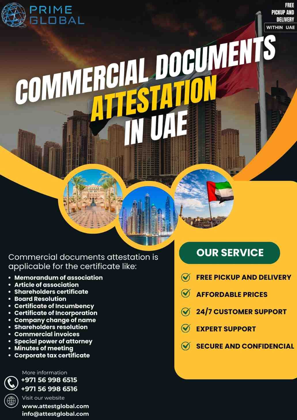 Understanding Commercial Certificate Attestation Services in the UAE ...