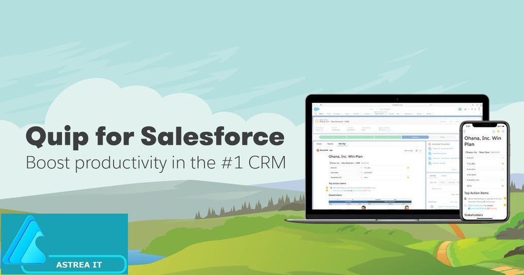 Quip App For Salesforce Fed Up With Using Emails For By Astrea It Services — Salesforce
