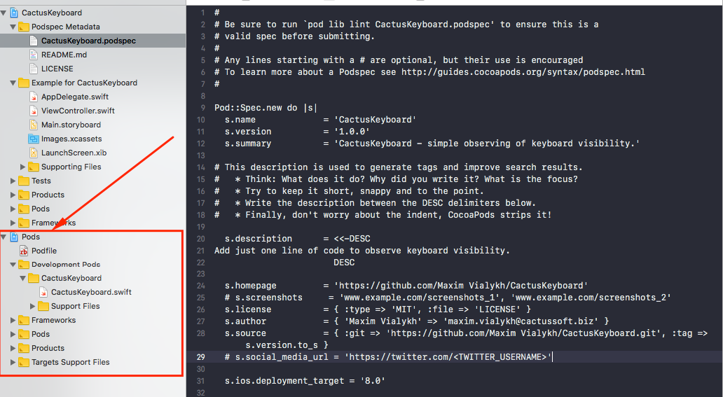 Cocoapods How To Create Cocoapod By Maksim Vialykh Medium 7242