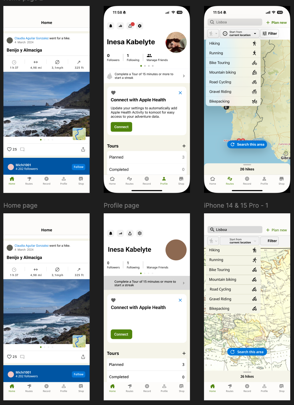 Redesign Of An App. Hello, today I have Project 3 from… | by Inesa Kabelyte | Medium