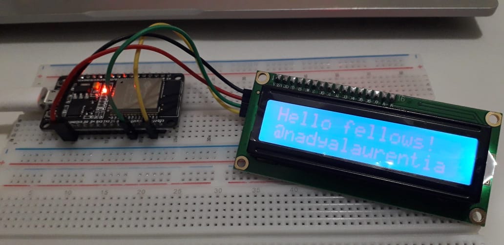 ESP32 feat I2C LCD — Hello, World! | by Nadya Laurentia | Medium