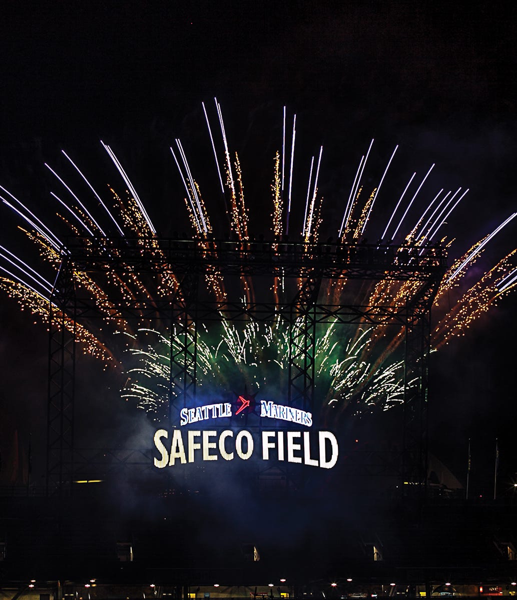 Tonight’s fireworks show | by Mariners PR | From the Corner of Edgar & Dave