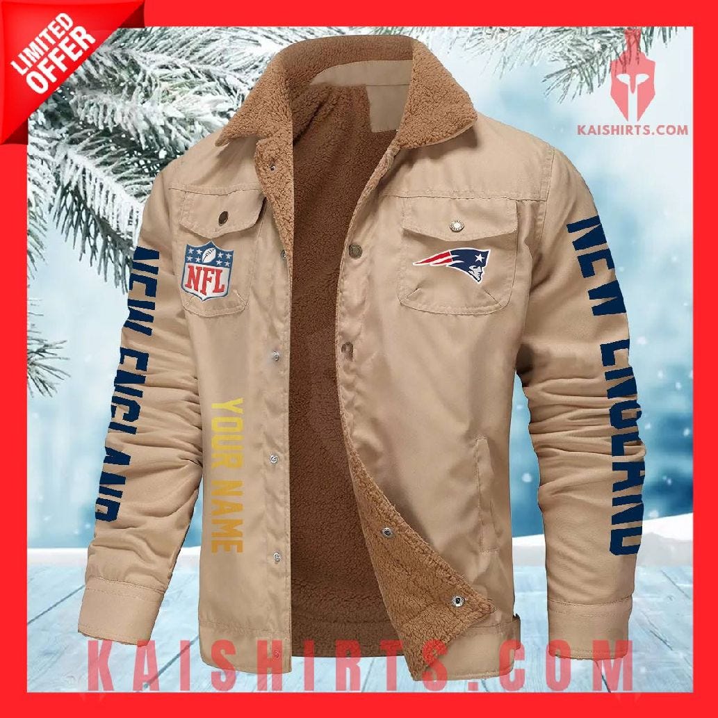 New England Patriots NFL Fleece Leather Jacket | by Ileouaraso | Medium