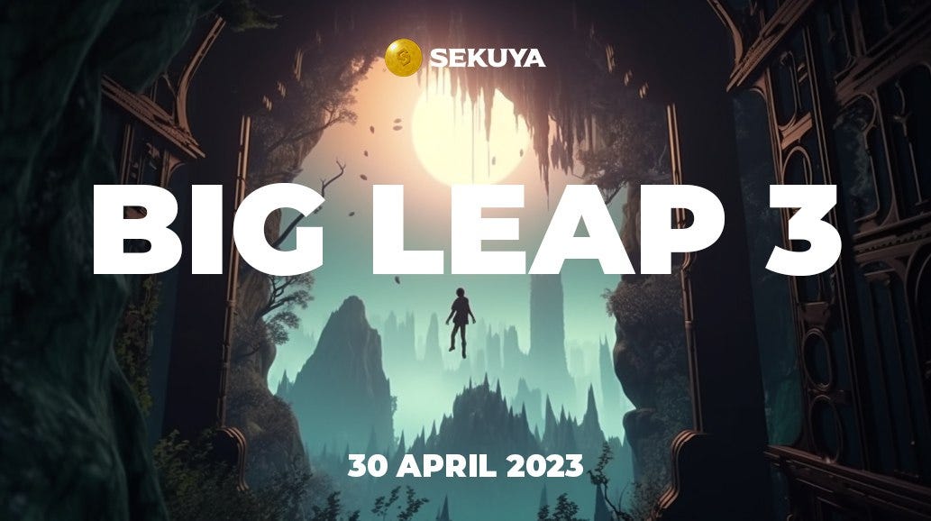 BIG LEAP 3. SEKUYA, the positive meme token that… | by Sekuya | Medium