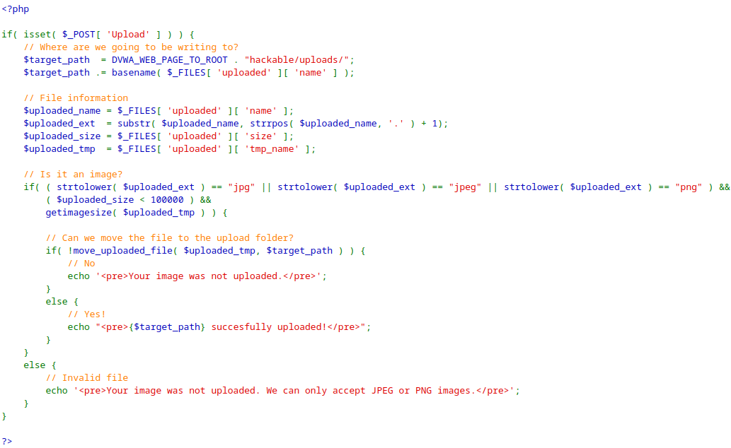 Damn Vulnerable Web Application Dvwa File Upload By Timlssnss Medium