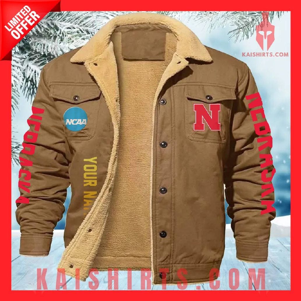 Nebraska Cornhuskers NCAA Fleece Leather Jacket | by Eyamtigresz | Dec ...