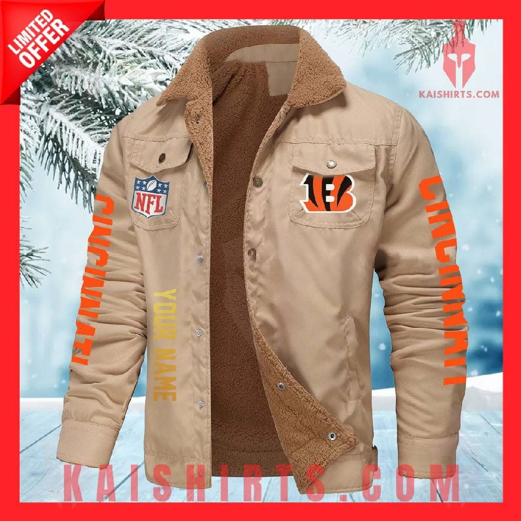 Cincinnati Bengals NFL Fleece Leather Jacket | by Ileouaraso | Dec ...