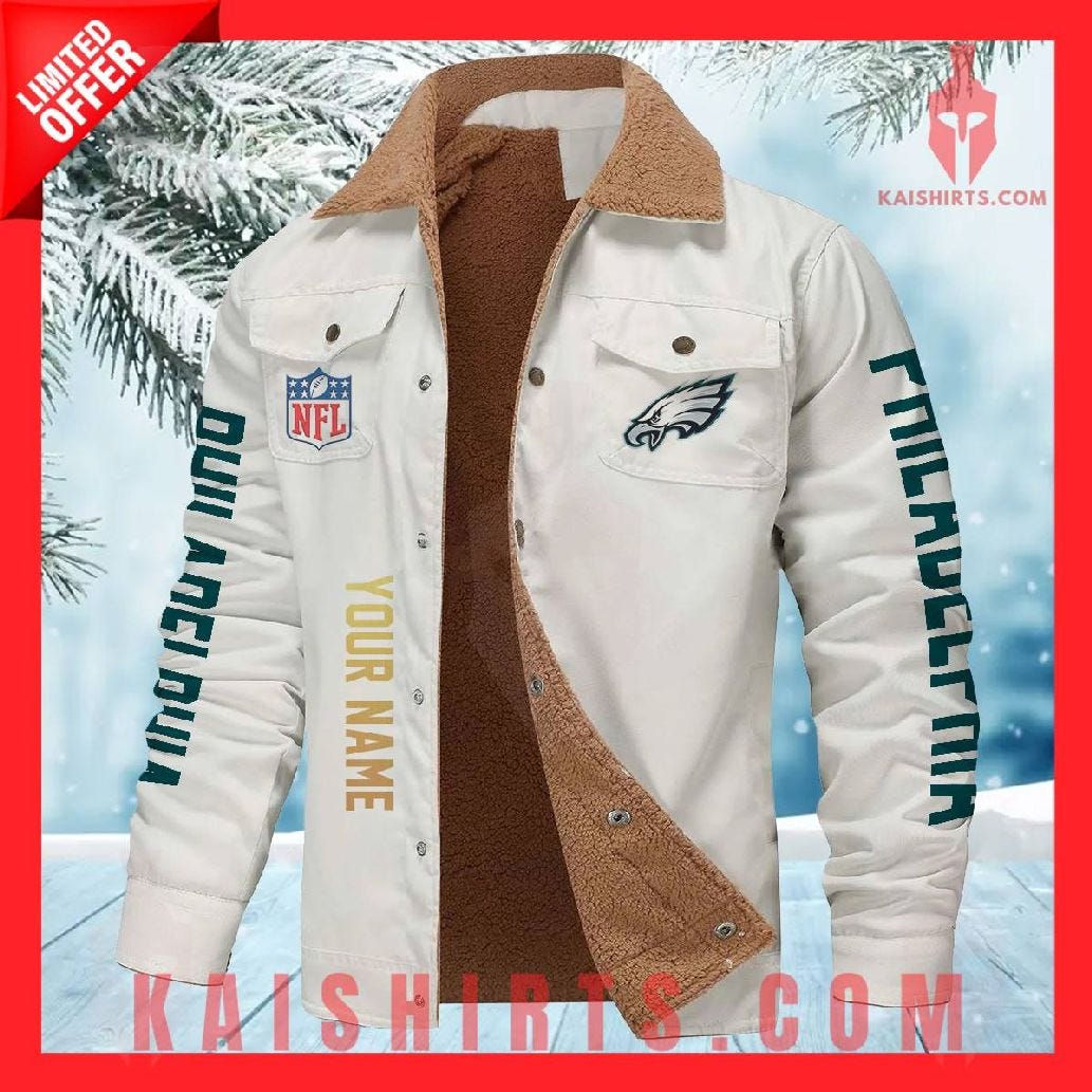 Philadelphia Eagles NFL Fleece Leather Jacket | by Ileouaraso | Medium