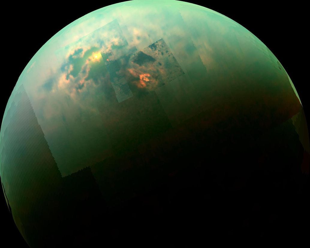 The First Global Map of Titan Reveals Earth-Like Features With a ...