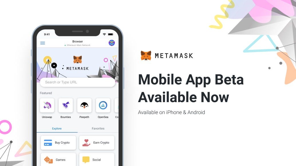 MetaMask Mobile Beta. MetaMask在去年Devcon… | by 胡家維 Hu Kenneth | My blockchain development Journey ...