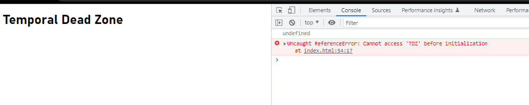 What is Temporal Dead Zone (TDZ) in Javascript | by Mayur Wagh | Medium