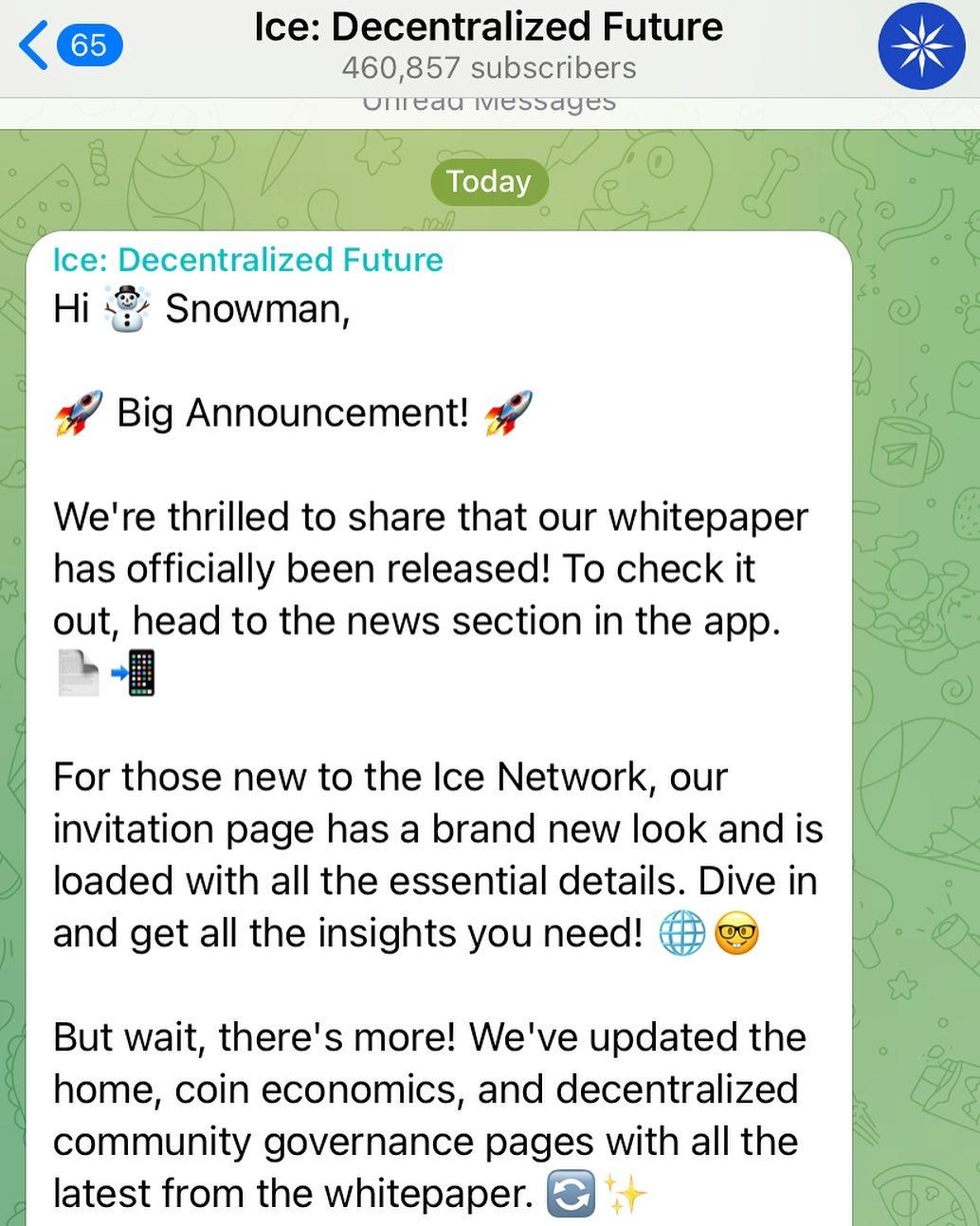 Do you want to be part of a decentralized future that is powered by ice ...