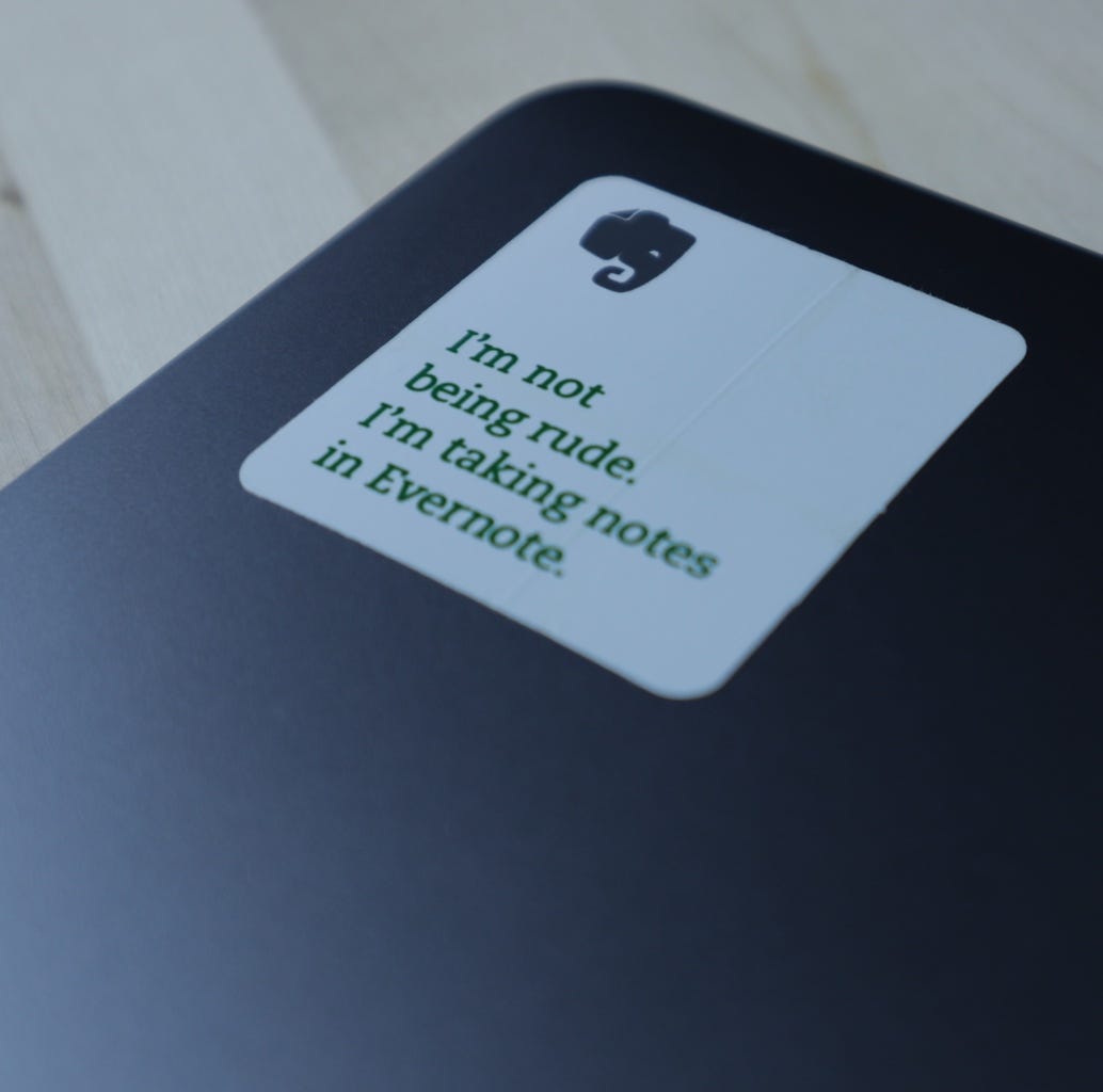I love this sticker. It’s a great idea and a conversation starter. So ...