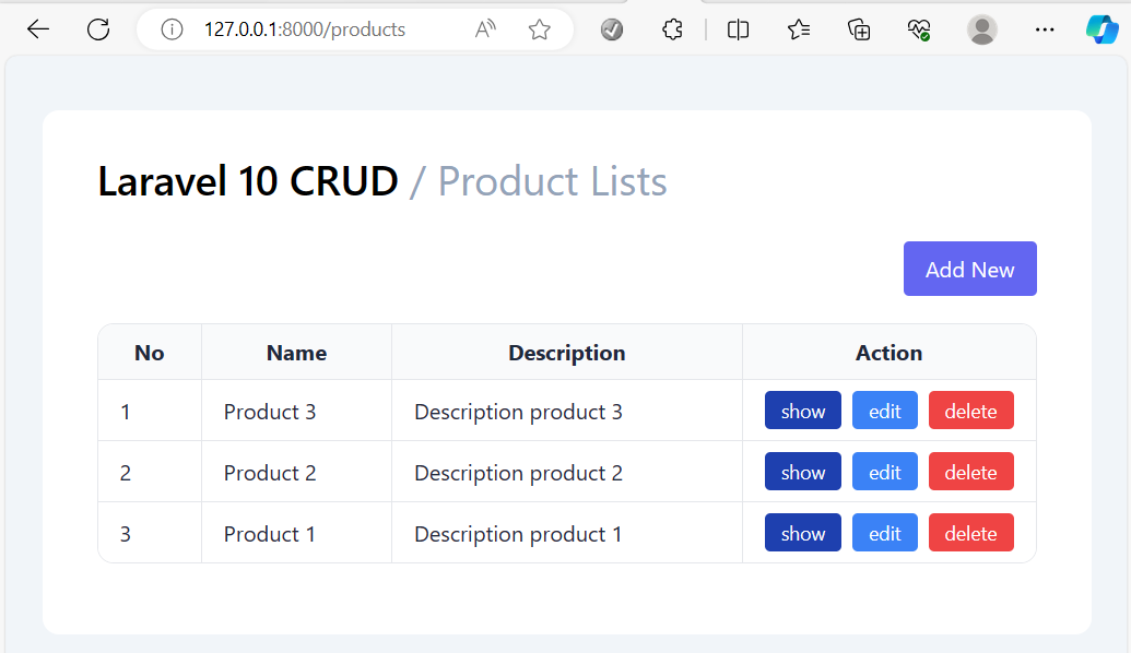 Laravel 10 CRUD. Install laravel dan masuk kedalam… | by Akhmad Shaleh | Medium