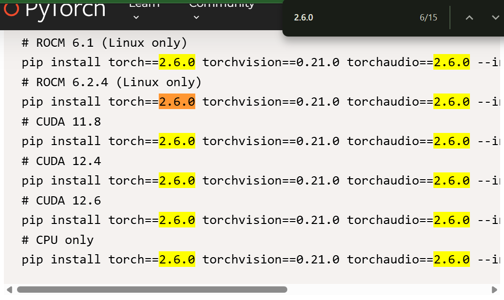 How to install a specific PyTorch + torchvision + torchaudio version ...