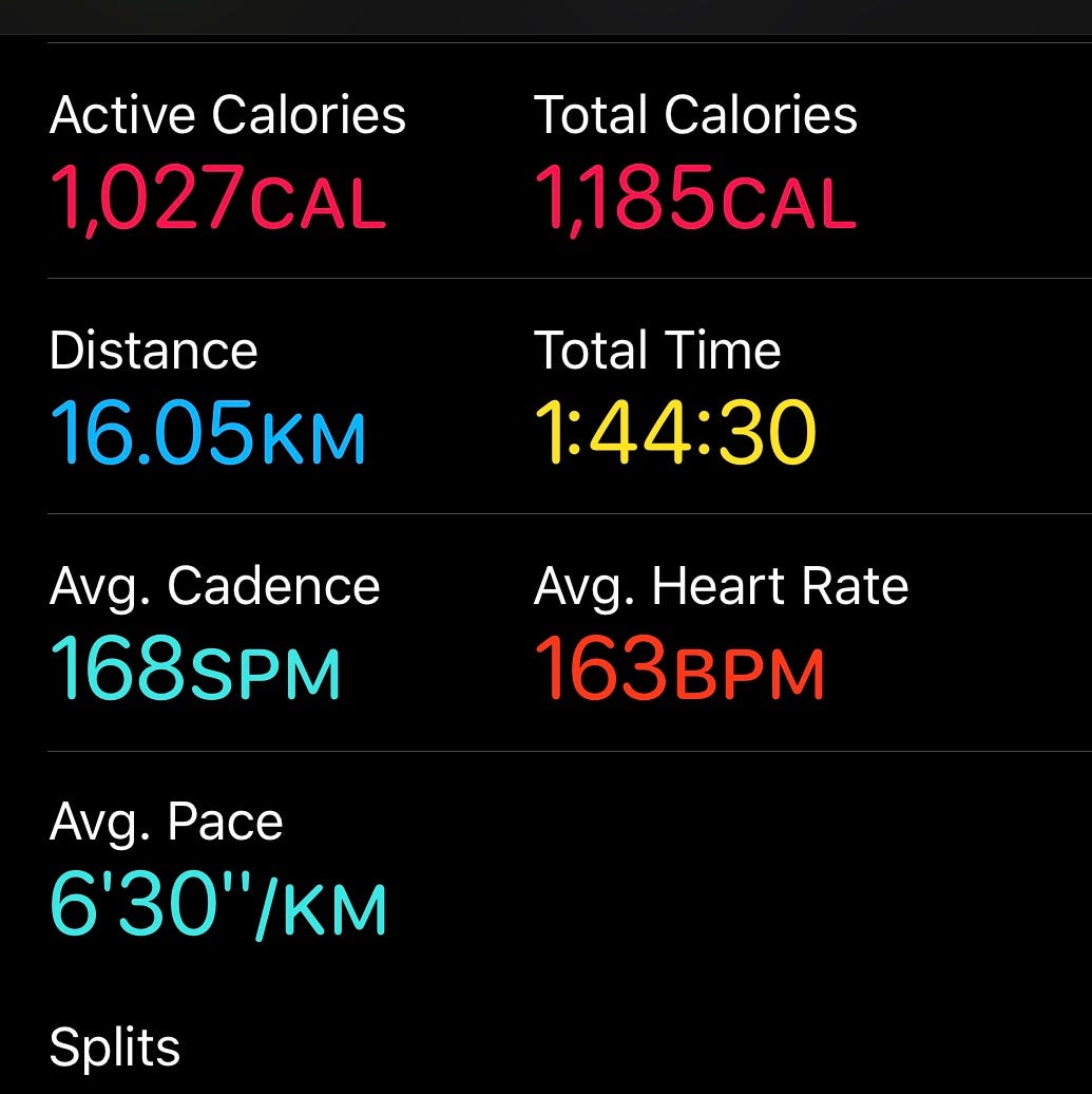 I run 2 full marathons in 5 days. Constant pursuit of discomfort to ...